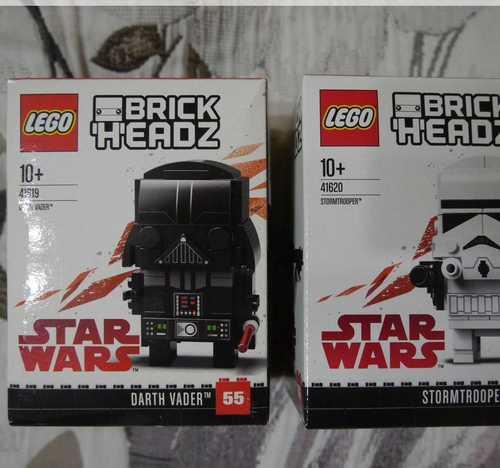 Новые Lego Brick Headz Star Wars 41619 41620