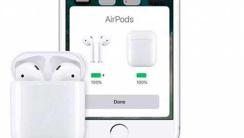 Беспроводная гарнитура Apple AirPods 2