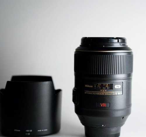 Объектив Nikon 105 mm f/2.8G AF-S VR Micro-Nikkor