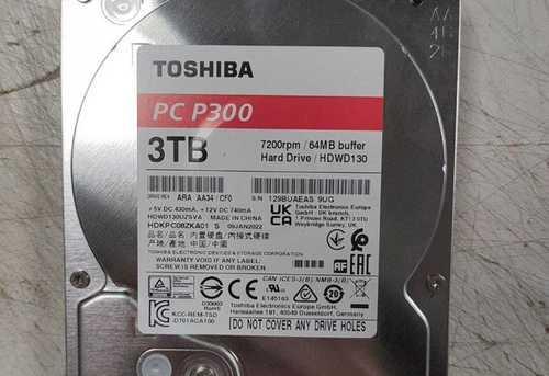 Жесткий диск 3 тб. Toshiba P300