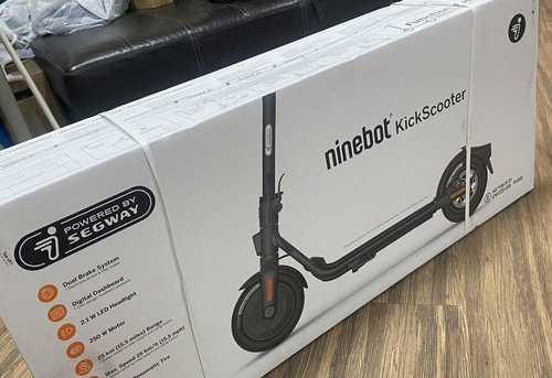 Электросамокат Ninebot Kickscooter F25E черный