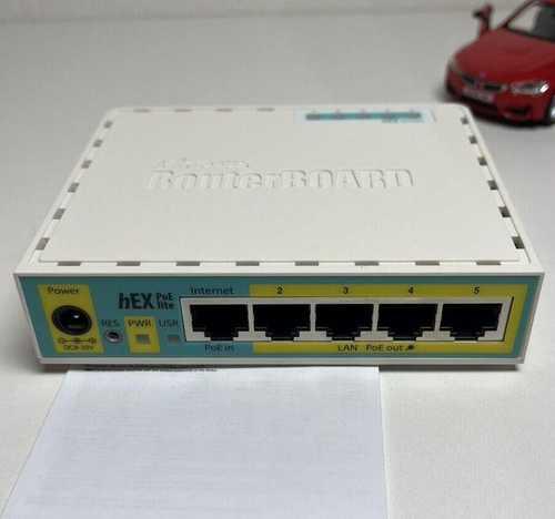 Маршрутизатор Mikrotik hEX PoE lite