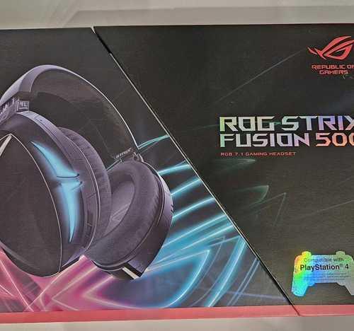 Игровые наушники Asus Rog Strix Fusion 500