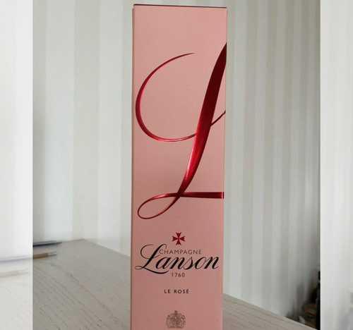 Коробка для шампанского Lanson le rose