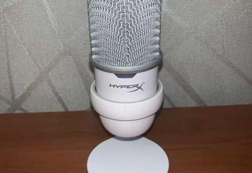 Микрофон Hyperx solocast белый