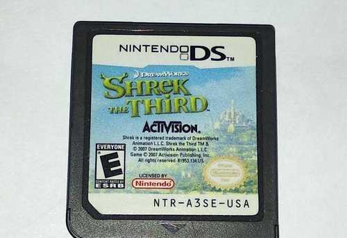 Игра для nintendo DS, Shrek The Third