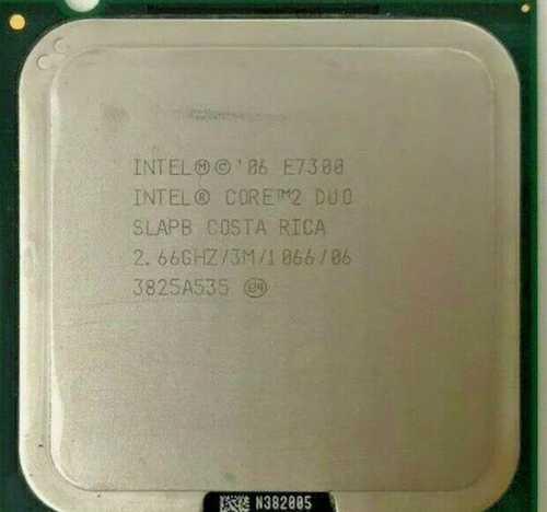 Процессор Intel Core 2 Duo E7300