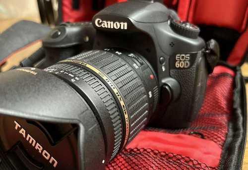Зеркальный фотоаппарат canon eos 60d