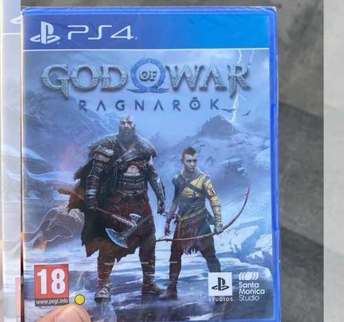 God of war ragnarok ps4 диск на русском