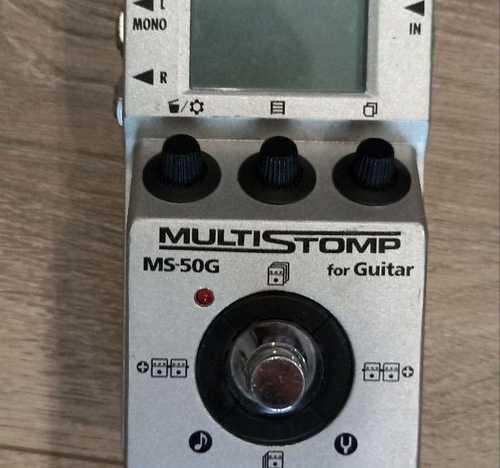 Гитарный процессор zoom multistomp