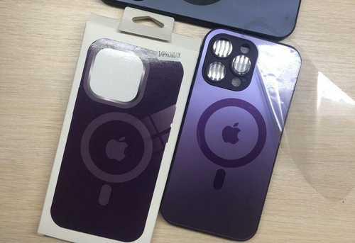Чехол на iPhone 14 Pro Max MagSafe Purple Bird