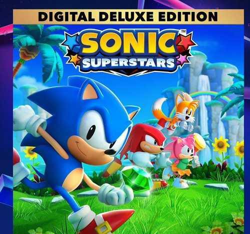 Sonic superstars Digital Deluxe Edition с lego PS4 PS5