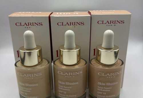 Clarins Увлажняющий тональный крем Skin Illusion