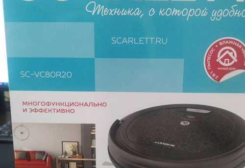 Робот-пылесос Scarlett SC-VC80R21