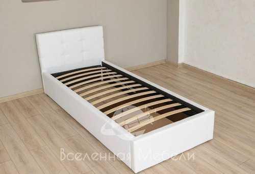 Кровать экокожа