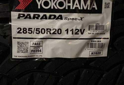 Yokohama Parada Spec-X 285/50 R20 112