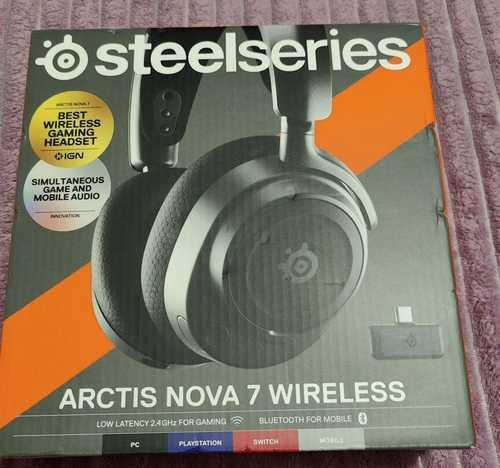 Наушники Steelseries arctis nova 7 wireless