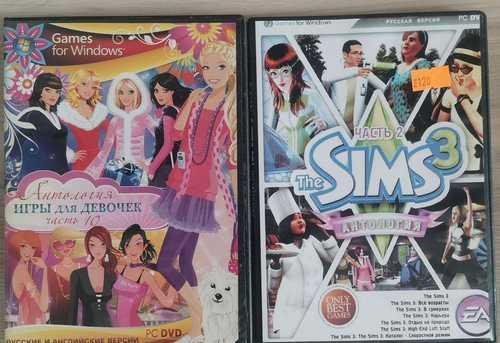 Cd диски игровые sims