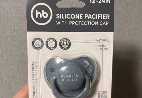 Соска-пустышка силиконовая Happy Baby