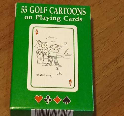 Карты игральные коллекционные "Golf Cartoons"