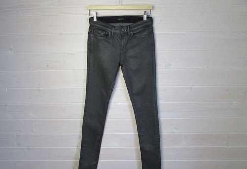 Denham женские вощеные зауженные джинсы