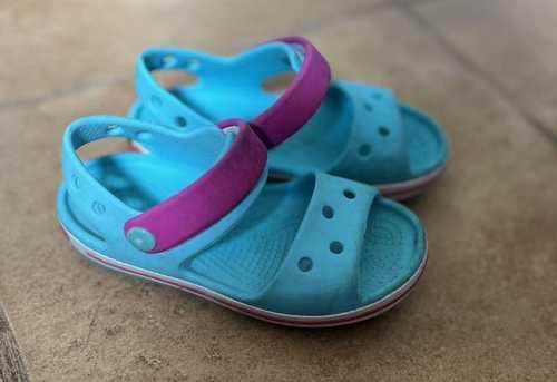 Сандалии crocs для девочки