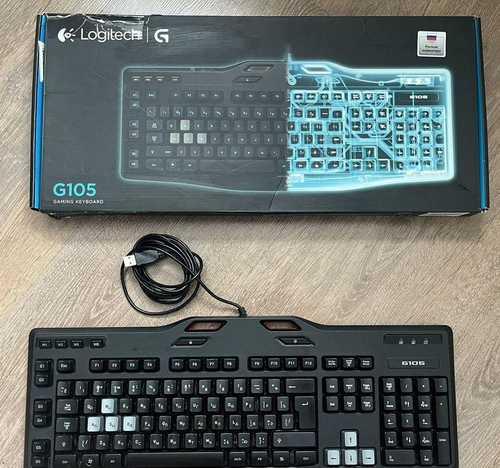 Игровая клавиатура Logitech G105