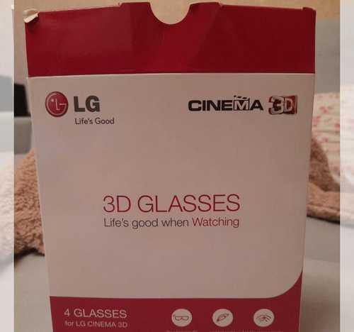 3D очки lg для телевизора