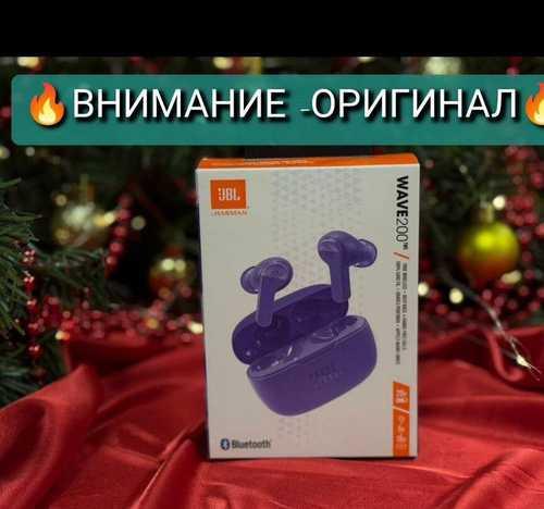 Наушники Jbl wawe 200 tws цвет синий