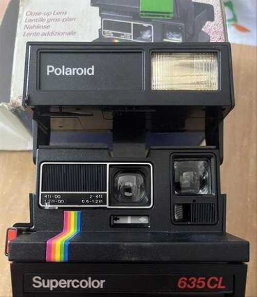 Polaroid суперколор 635 CL коробка инструкция