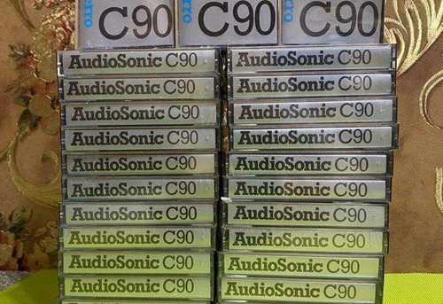 Аудиокассеты чистые AudioSohic C90