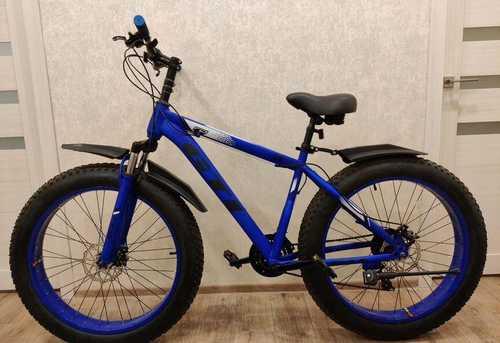 GTI Fat-bike Велосипед 26gtifat синий, 26", 2022