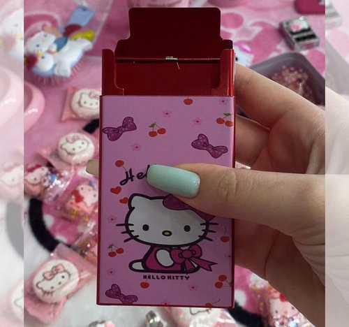 Портсигар биндер для карточек Hello Kitty