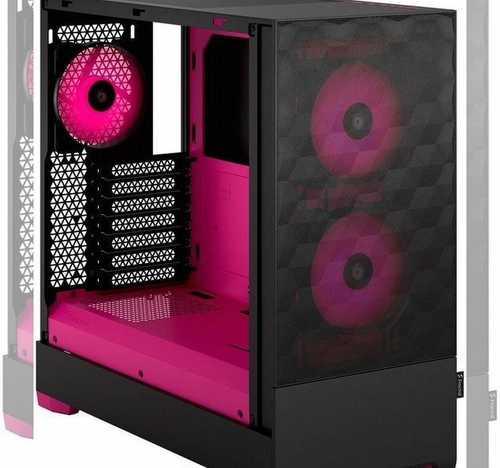 Корпус компьютерный Fractal Design Pop Air RGB Magenta (FD-C-POR1A-03)