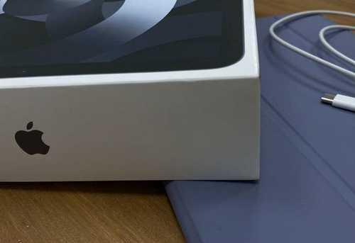 Apple iPad Air 5 + M1 10,9 Wi-Fi, 256 GB + чехол
