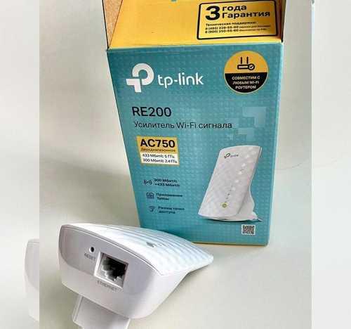 Усилитель WI-FI сигнала RE 200 TP-Link