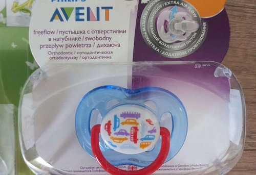 Соска пустышка avent новая