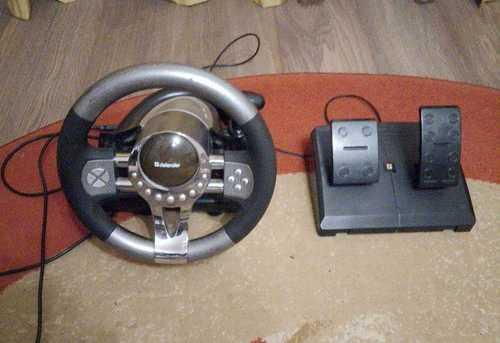 Игровой руль logitech driving force gt