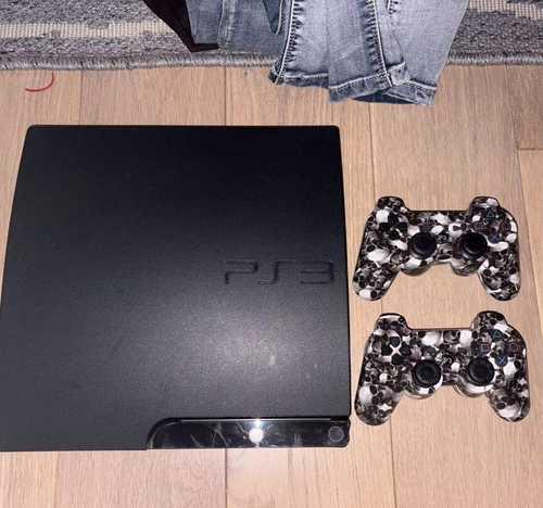 PlayStation 3 slim прошитая 160гб