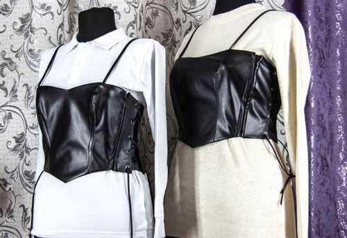 Топ корсет на шнуровке