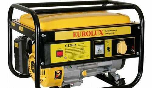 Генератор бензиновый Eurolux G1200A 64/1/35