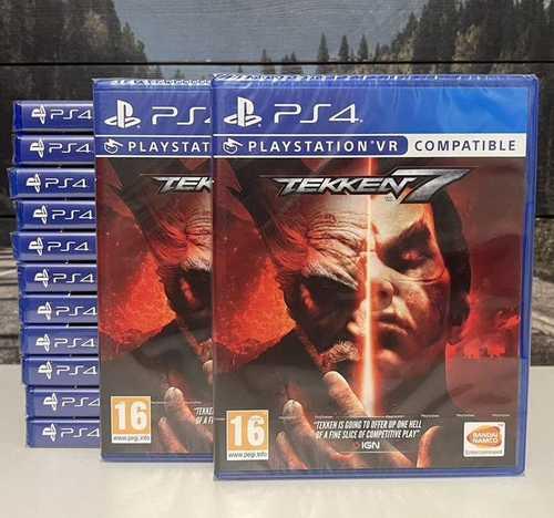 Tekken 7 ps4/ps5 новые диски