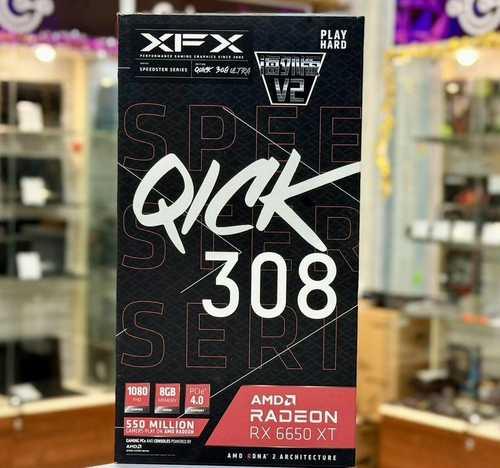 Видеокарта XFX AMD Radeon RX 6650 XT Qick 308 8G