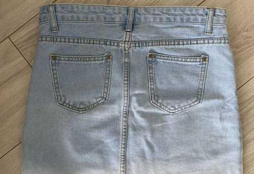 Юбка джинсовая