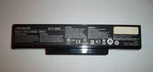 Аккумулятор BTY-M66 для ноутбуков MSI/Asus и др