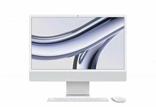 Apple iMac 24 8/256Gb Silver mqrj3
