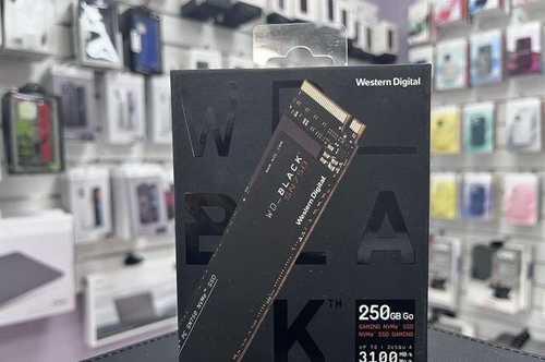 SSD накопитель WD Black 250GB SN750 internal M2