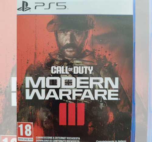 Call of duty modern warfare 3 ps5 диск