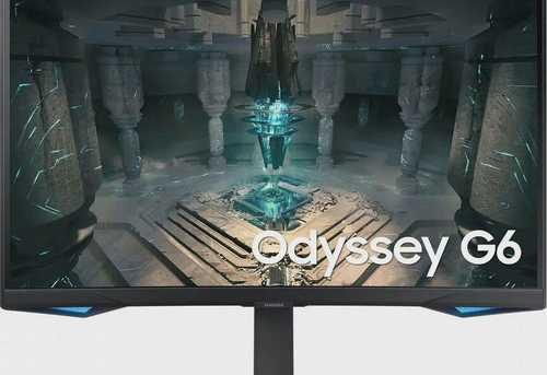 27" samsung odyssey g6 черный 240hz 2560x1440 va