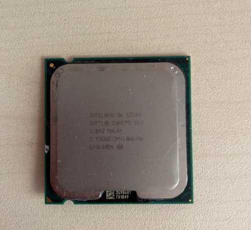 Процессор intel core dou e7500